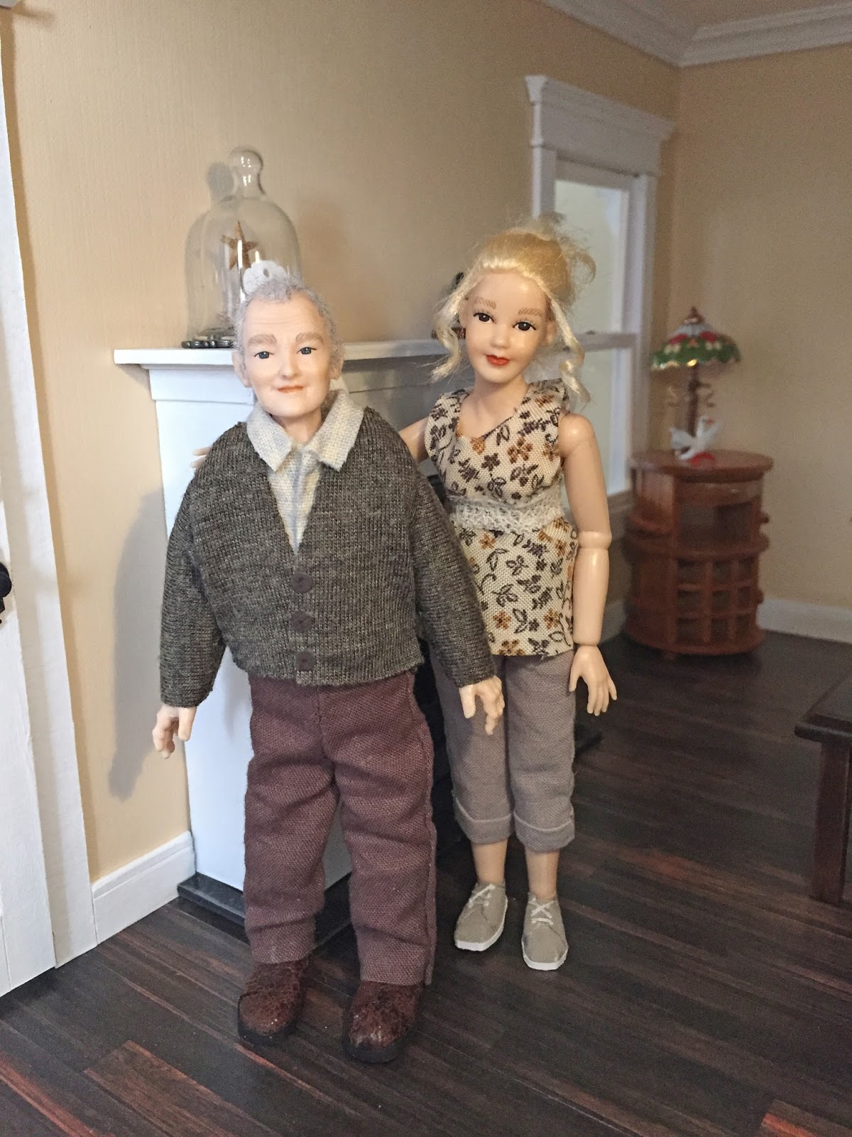 Dressing 1:12 scale Heidi Ott Dolls | Nature's Soul Miniatures