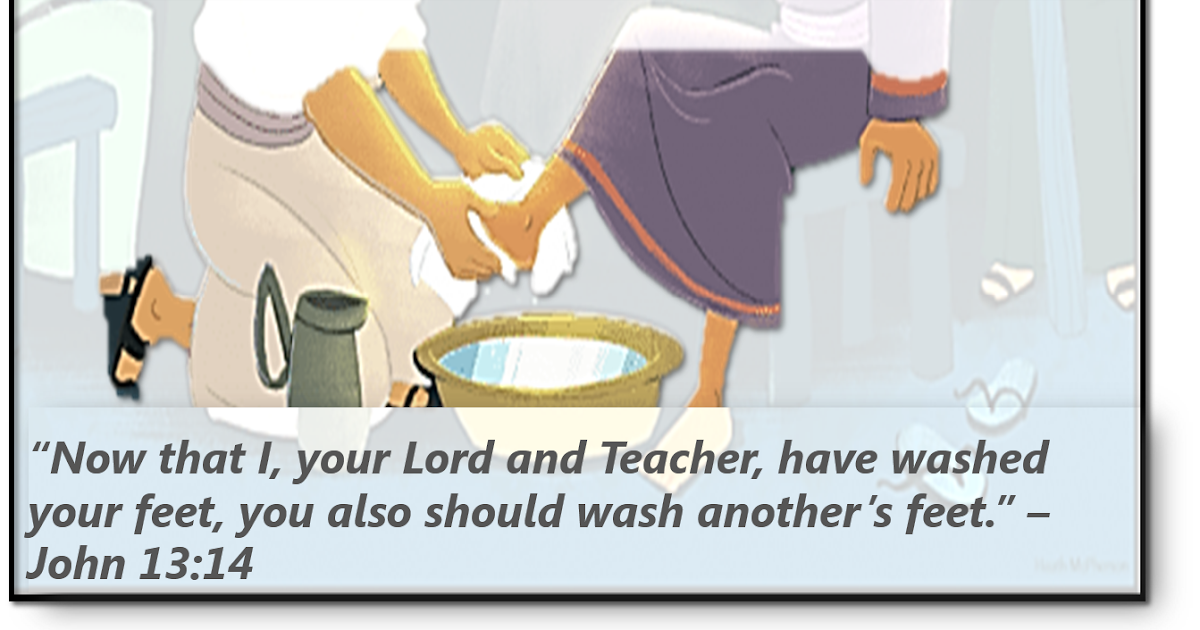 ALLGEMEIN THOUGHTS: Washing Each Other's Feet- Maundy Thursday Reflection