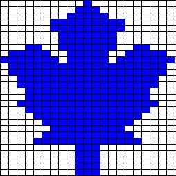 ChemKnits: Maple Leaf Knitting Chart