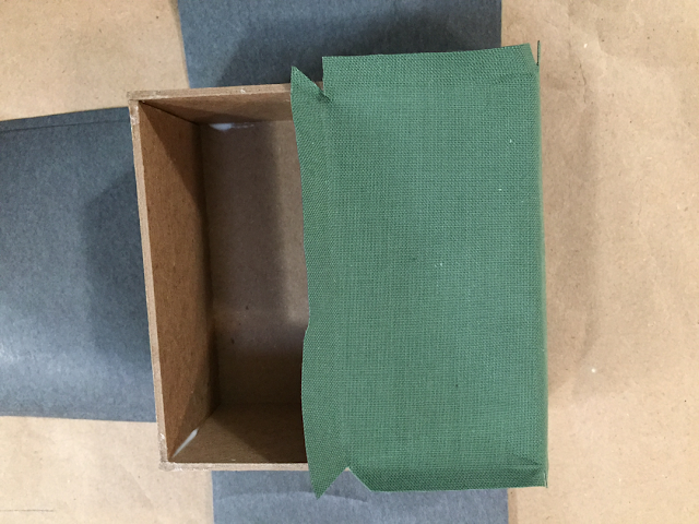 Covering a Two-Piece Box with Single Sheets