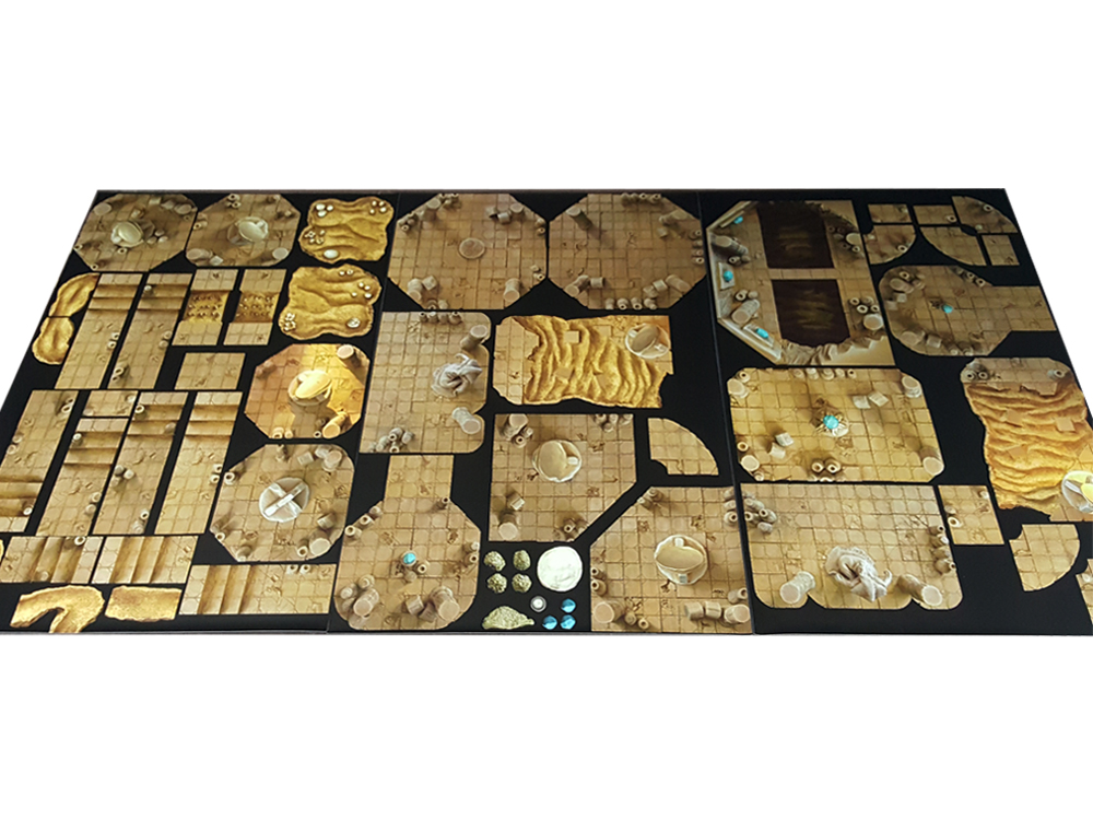 Wargame News and Terrain: Custom Terrain: New The Desert Temple Modular ...
