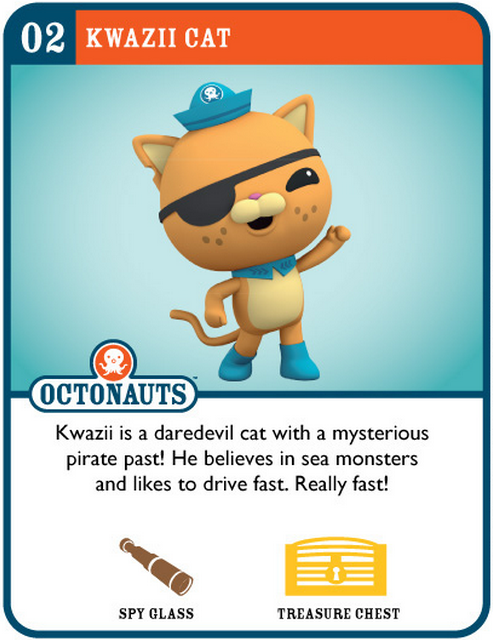 Jovial Spondoodles: Octonauts Octo Crew Cards