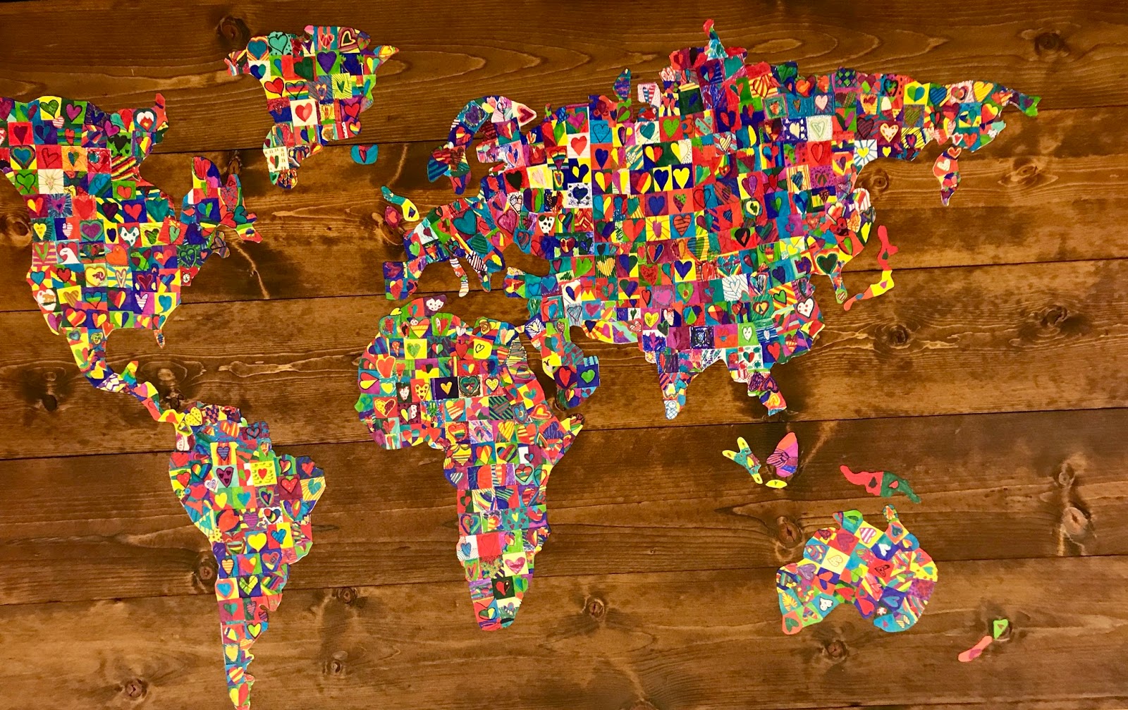 Kathy's Art Project Ideas: How to Create a Collaborative School Wide ...