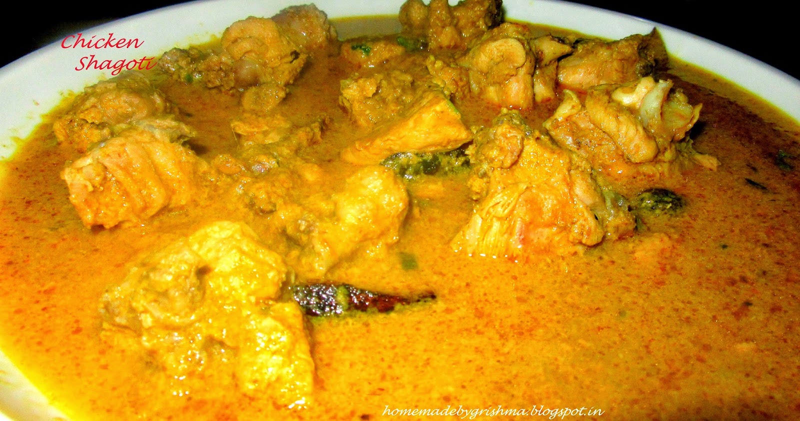 Homemade Delicacies: Chicken Shagoti