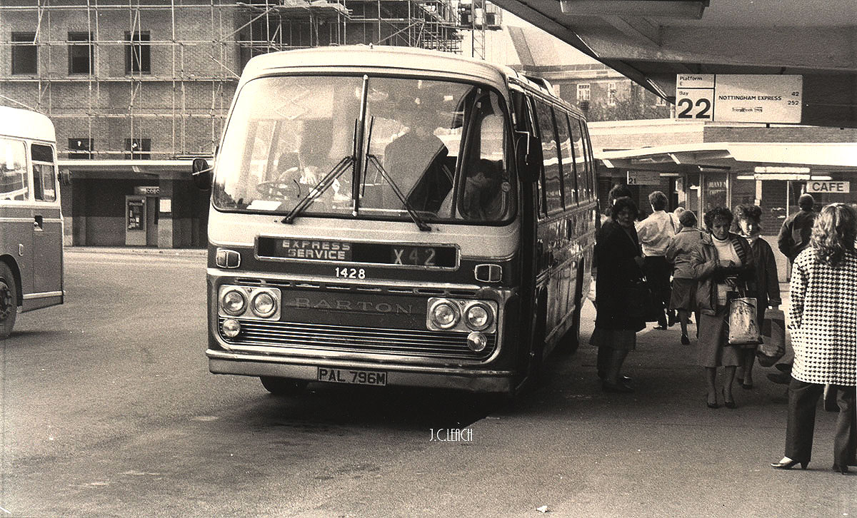 Busworld Photography: A Barton Leopard at Derby PAL 796M