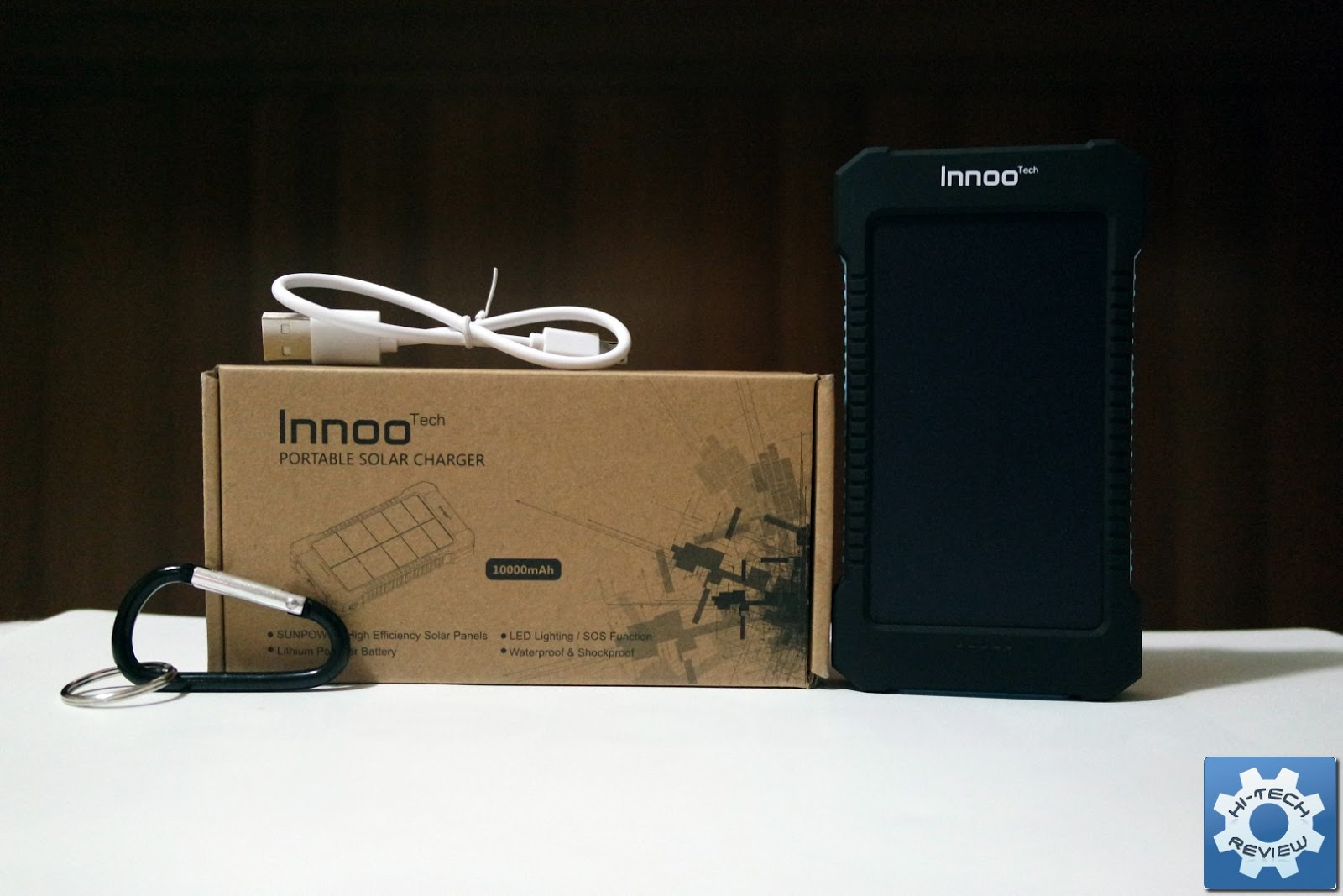 Innoo Tech Powerbank da 10.000 mAh con pannello solare: la recensione ...
