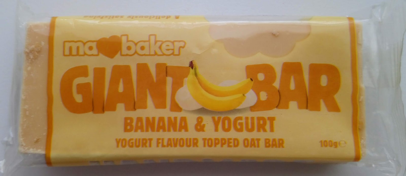 Chwile zasłodzenia: baton Ma Baker Giant Bar Banana & Yogurt Yogurt ...