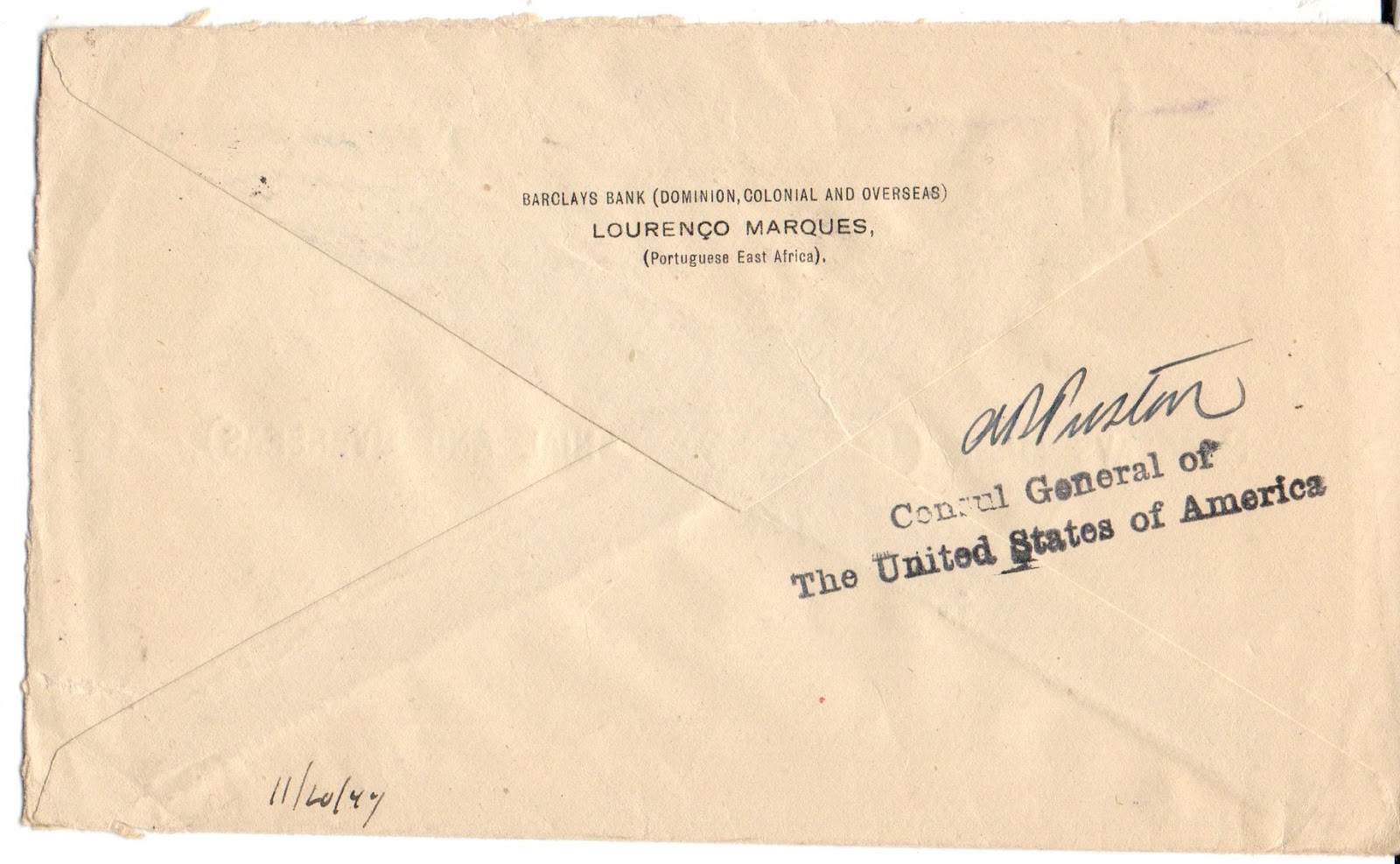 Filaquê?: Correio particular por mala diplomática - Moçambique