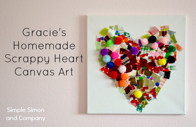 Gracie's Scrappy Heart (and other Christmas ideas to make for or with ...
