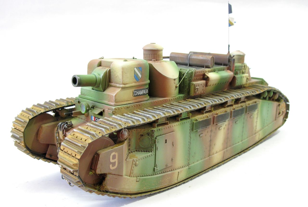 Panzerserra Bunker- Military Scale Models in 1/35 scale: Char FCM 2C ...