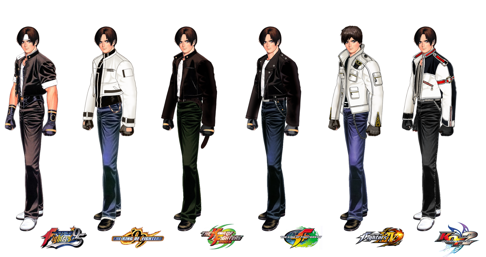 The King Of Fighters Ever: EVOLUÇÃO DAS ROUPAS