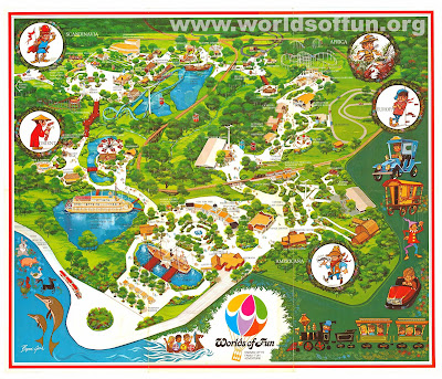 Worlds of Fun.Org: Jennifer's Ultimate Guide to Worlds of Fun Souvenir Maps