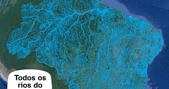 GEOPLANETA: Todos os Rios do Brasil no Google Earth