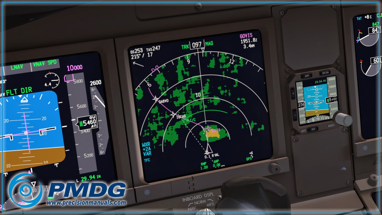 PMDG 777-200 (Updated) / 777-300 Weather Radar : r/flightsim