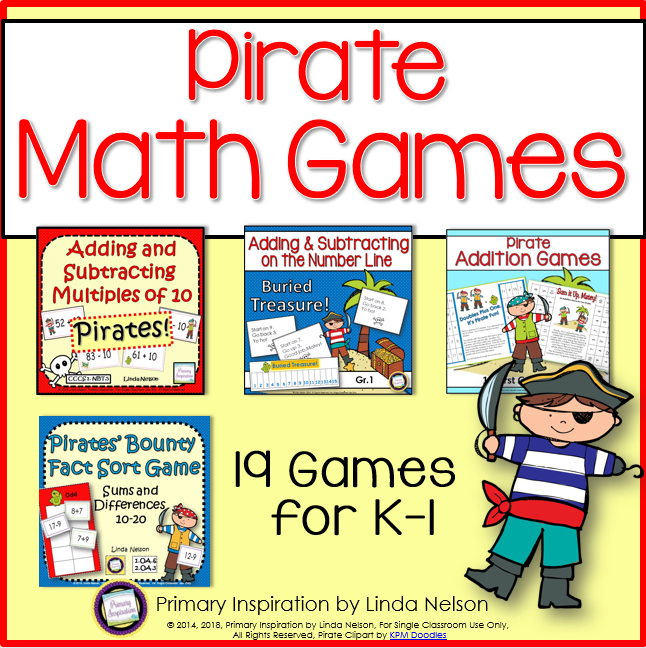 Primary Inspiration: Pirate Day Math!