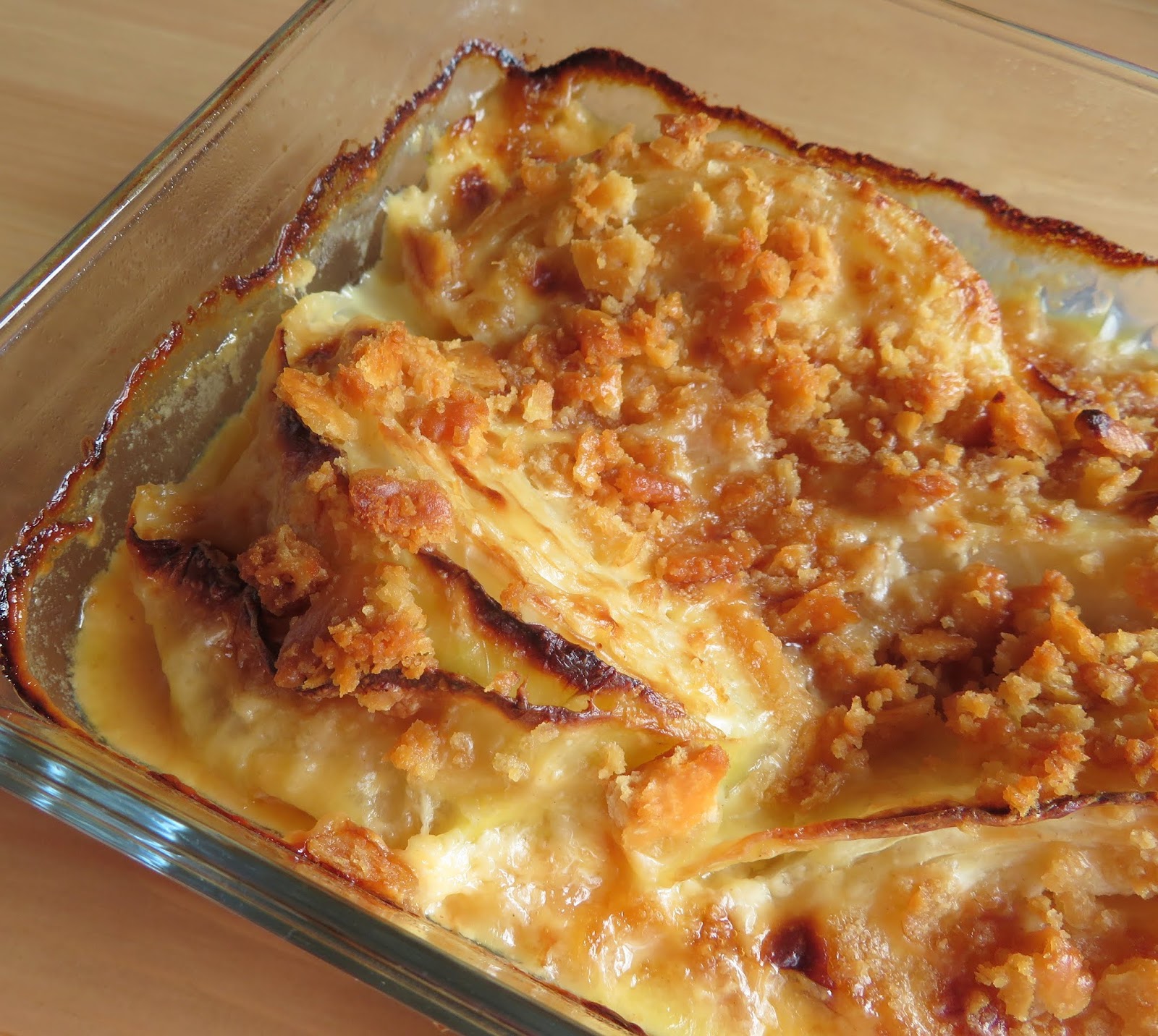 Cabbage, Cheese & Mustard Gratin for two | The English Kitchen