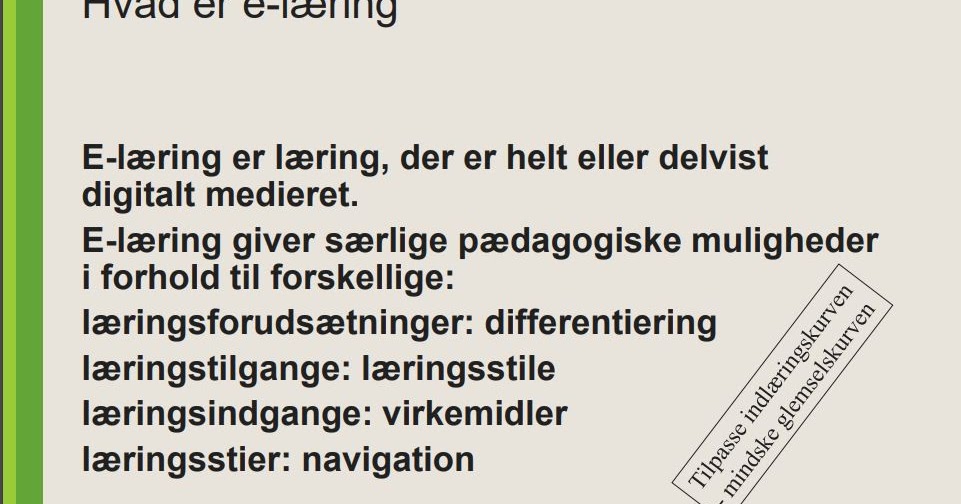 Digitale teknologier efterår 2017 Malerportefolie.blogspot.com: 6. undervisningsgang E-læring