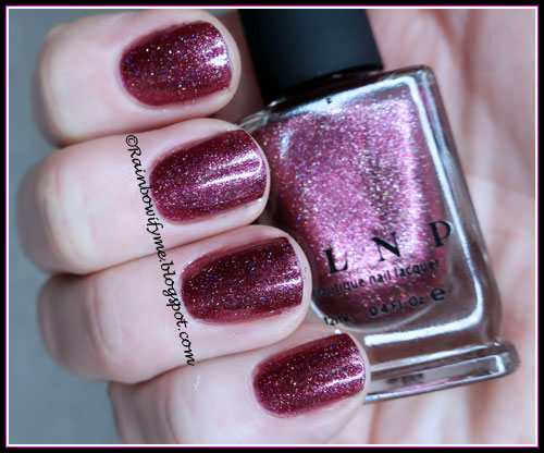 Rainbowify Me ~ Nail blog: ILNP ~ Velvet Rope