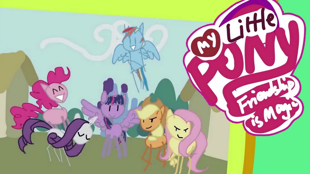 Equestria Daily - MLP Stuff!: MLP Opening but it's drawn by the left ...