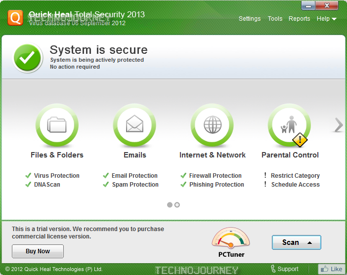 Free Registered Software: Quick Heal Total Security 2013 LifeTime ...