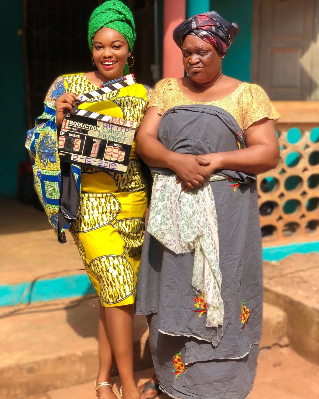 Photo of Somadina Adinma And Oge Gabriel (Mr and Mrs Chima in GIFTED)