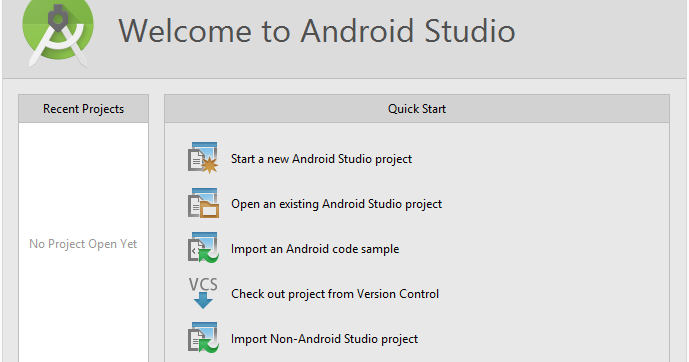 Cara Membuat Aplikasi (Project Baru) Android Studio - caratutorial.com Cara Membuat Aplikasi (Project Baru) Android Studio - caratutorial.com