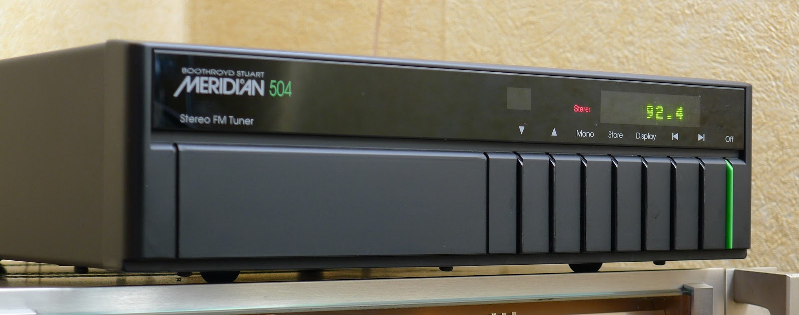 Audiotronik: Tuner MERIDIAN 504