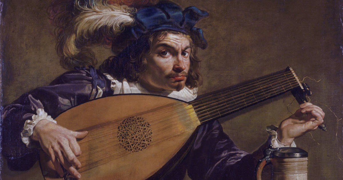 The Music Salon: The Lute Player