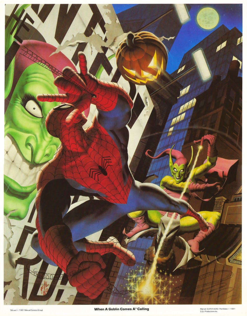 The Dork Review: 1980's Marvel Super Hero Portfolios