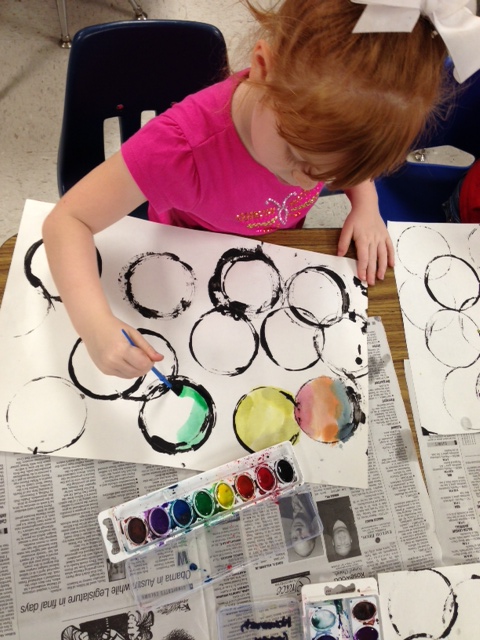 Kindergarten and Mooneyisms: An Easy and Beautiful (Albeit Messy!) Art ...