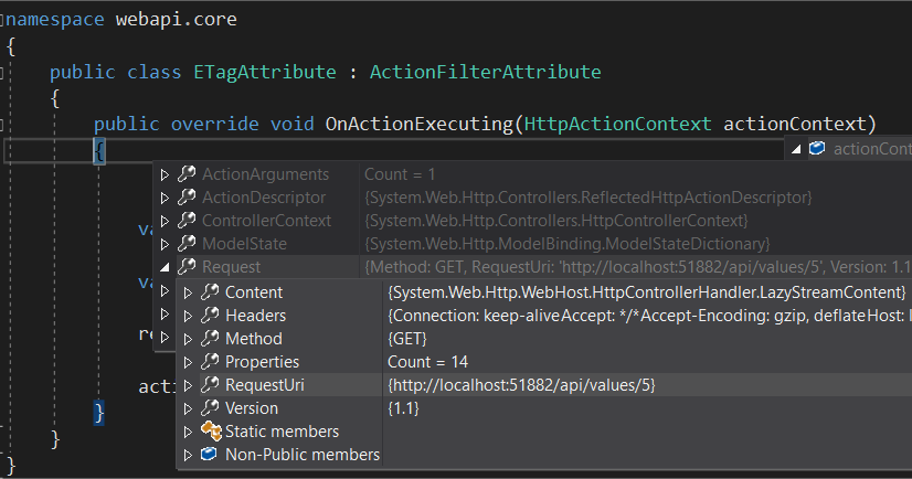 Code & Go: C#: webApi cache, Etag and 304(NotModified) StatusCode [2/2]