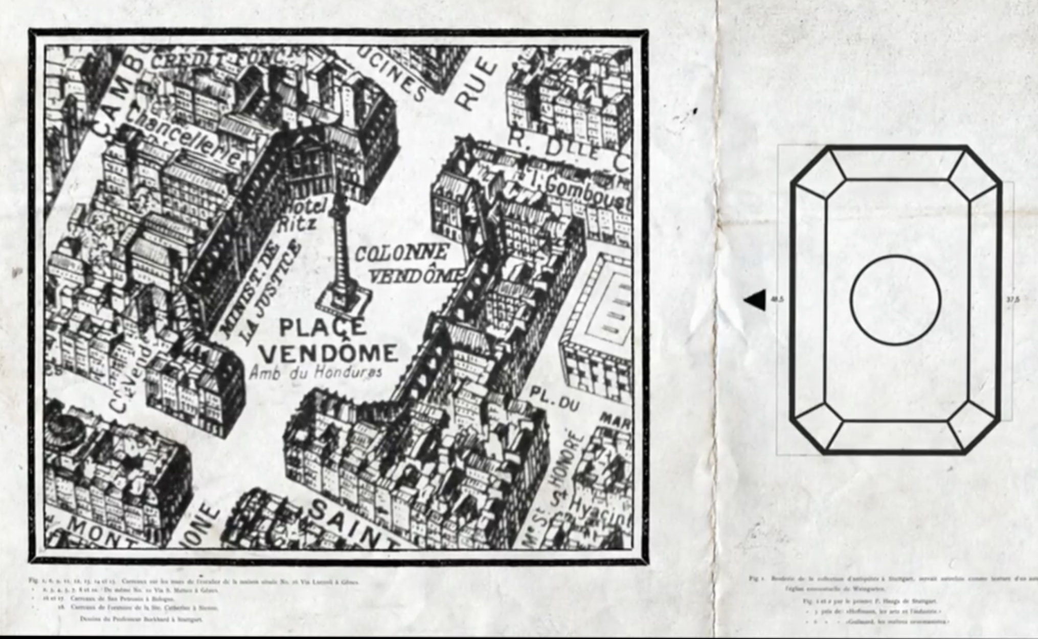paris breakfasts: Chanel Map