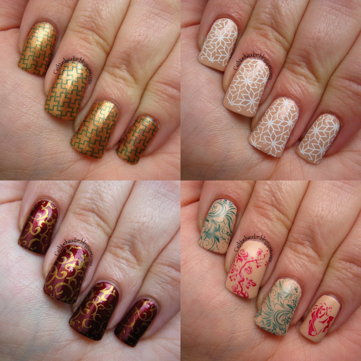 Born Pretty Stamping Plate BP25 | Cajkine kandže i sve njihove boje