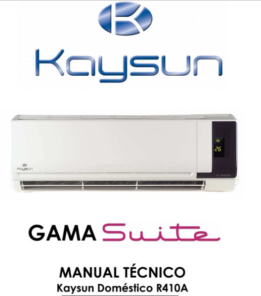 Manual técnico Kaysun inverter
