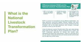 What The National Livestock Transformation Plan (NLTP) Entails - VP ...
