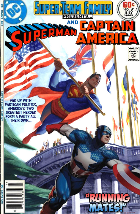 Super-Team Family: The Lost Issues!: Superman and Captain America