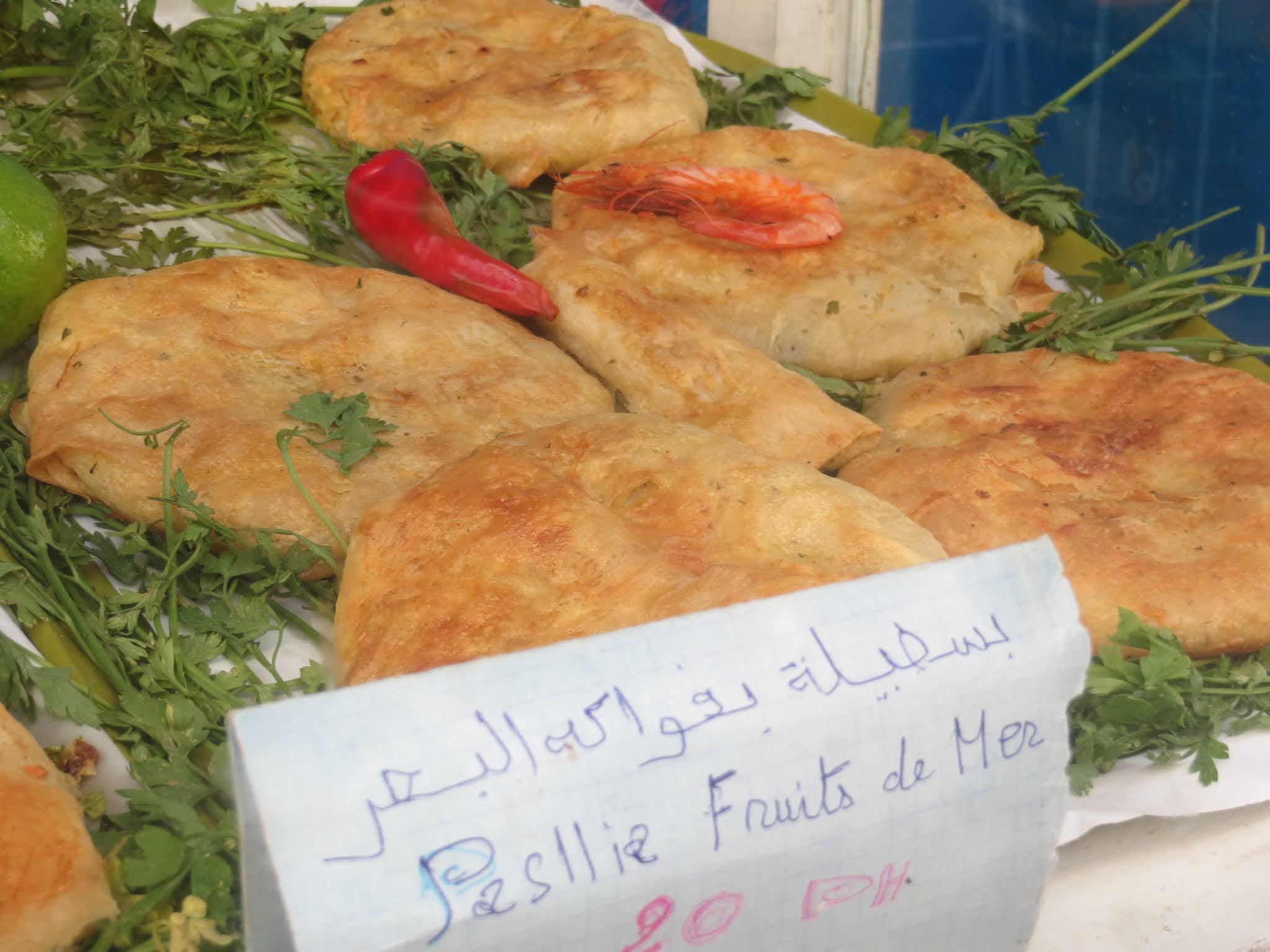 Moroccan Seafood Bastilla