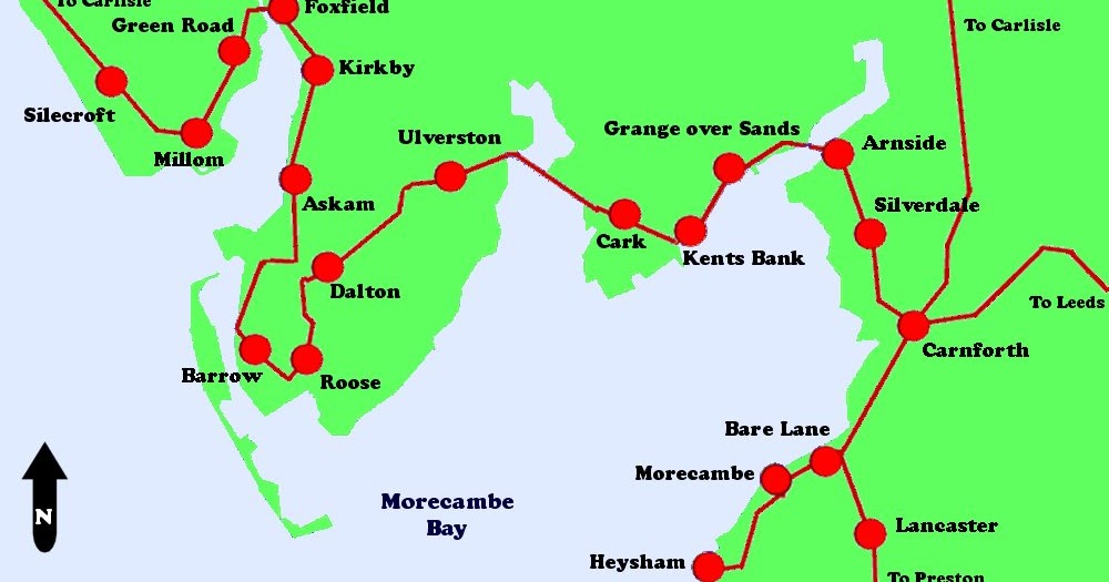 Bits of Birdwatching Stuff: Railway journeys: the Furness Line