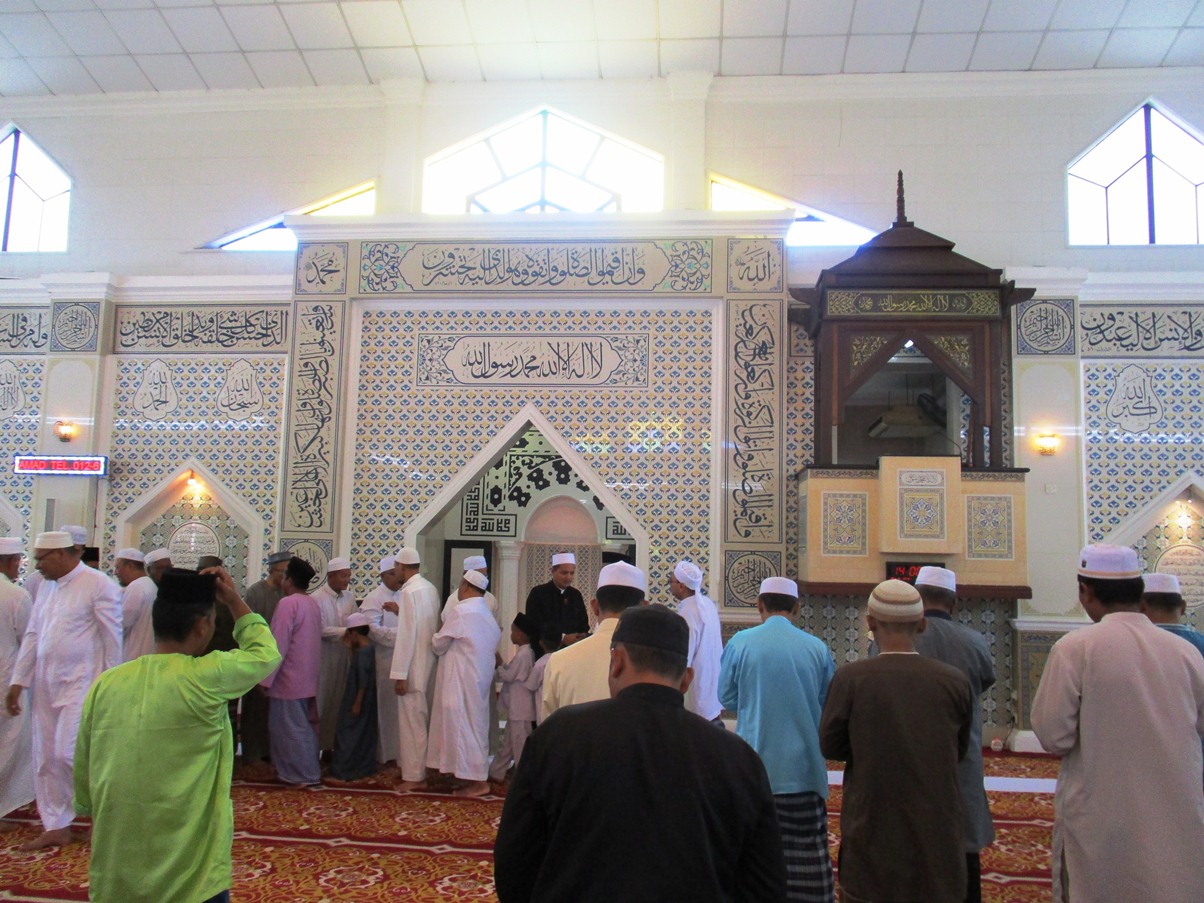 SENI LAMA MELAYU (MALAY OLDEN ART): Masjid (Mosque of) Raudhatul Jannah ...