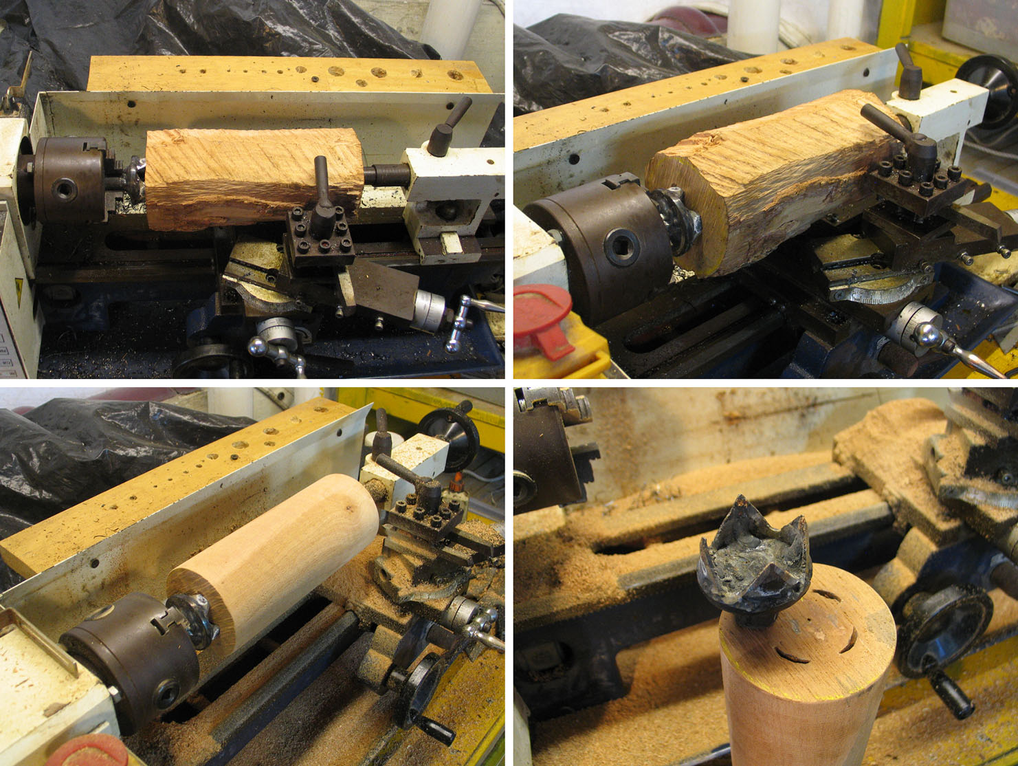 Joli-Design: Mini-lathe wood turning, mini-tour à bois