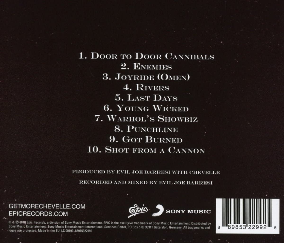 Classic Rock Covers Database: Chevelle - The North Corridor (2016)