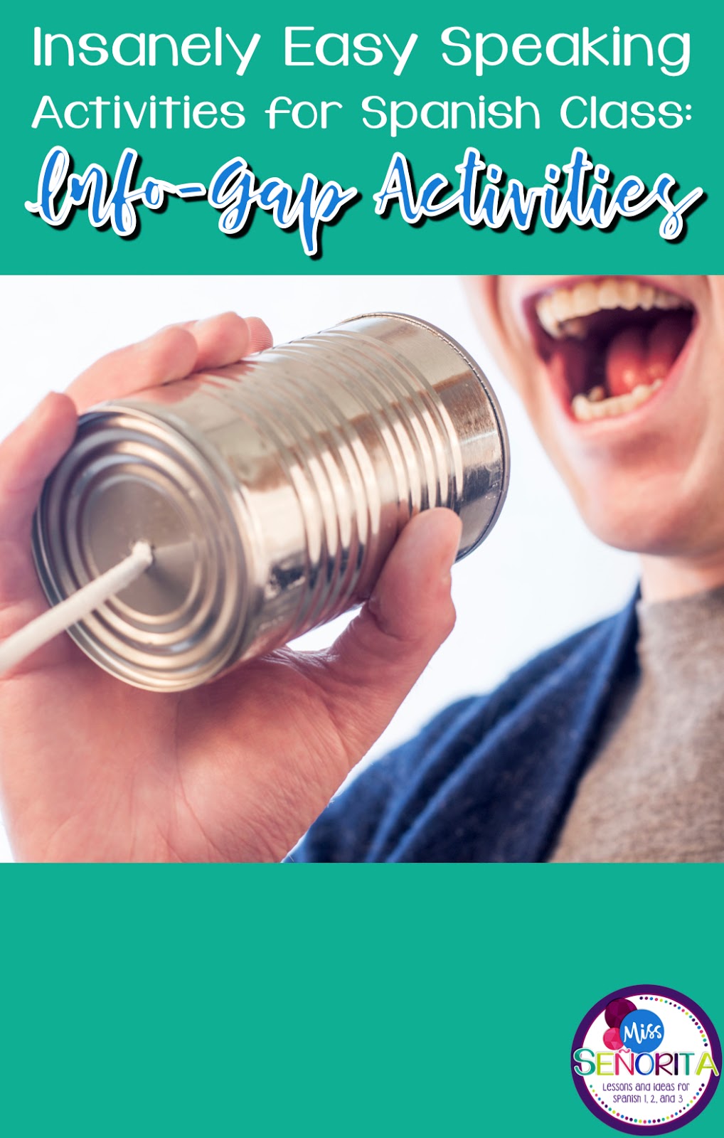 Insanely Easy Speaking Activities for Spanish Class: Info-Gap ...