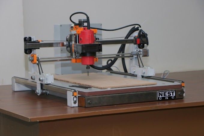 CT College Mechanical Students Made Project On A Design Of CNC Type ...