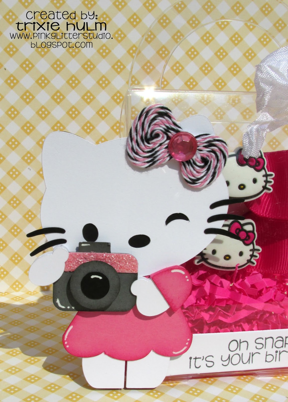 Pink Glitter Studio: Hello Kitty Blog Hop