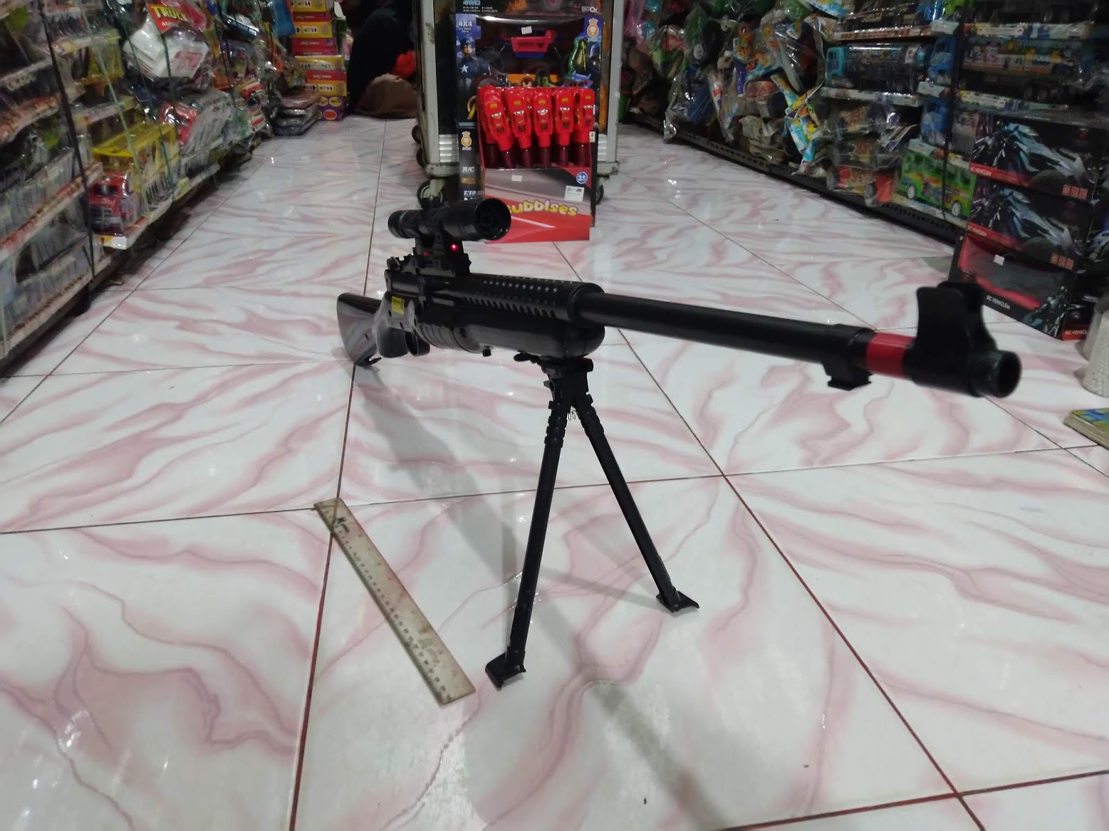 Airsoftgun Sniper M801 D'cobra ala Counter Strike - BangIzalToy.Com