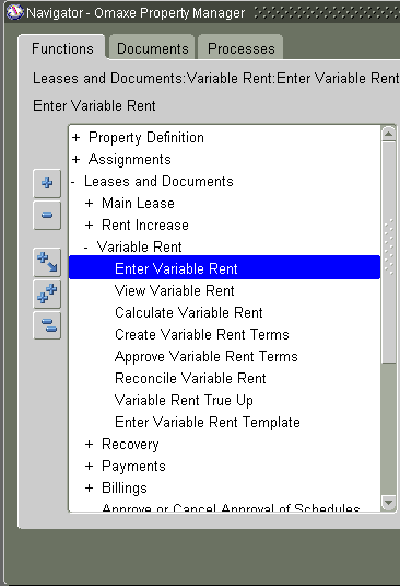 Yes, Its Oracle EBS: Variable Rent