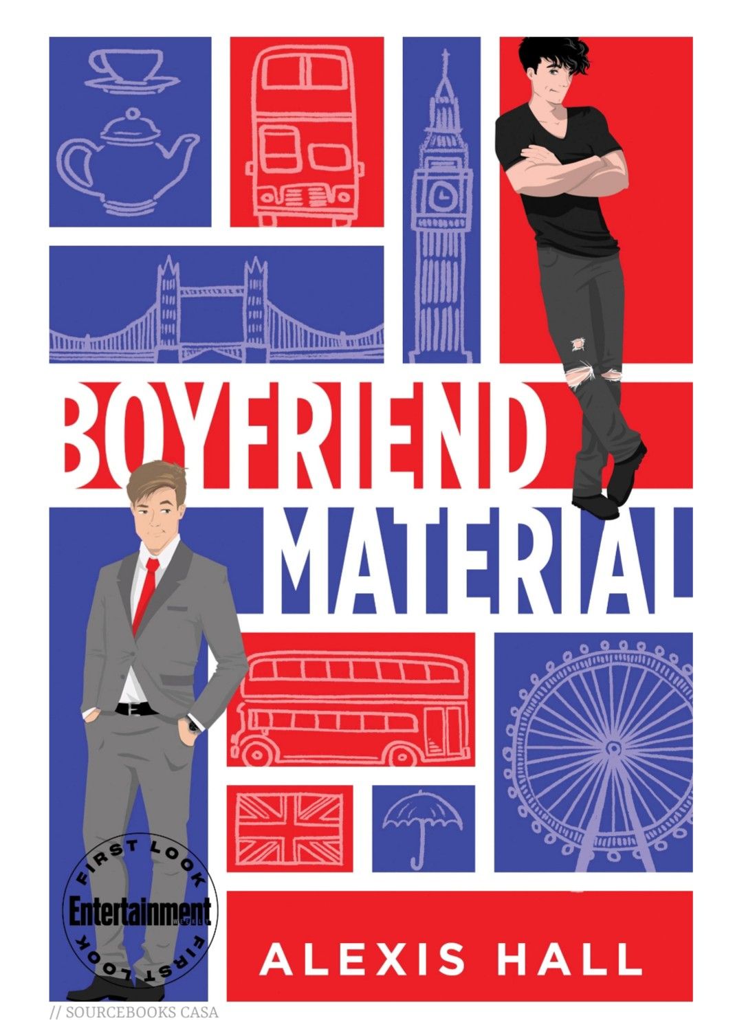 Los Libros de la Noche: Reseña: "Boyfriend Material"