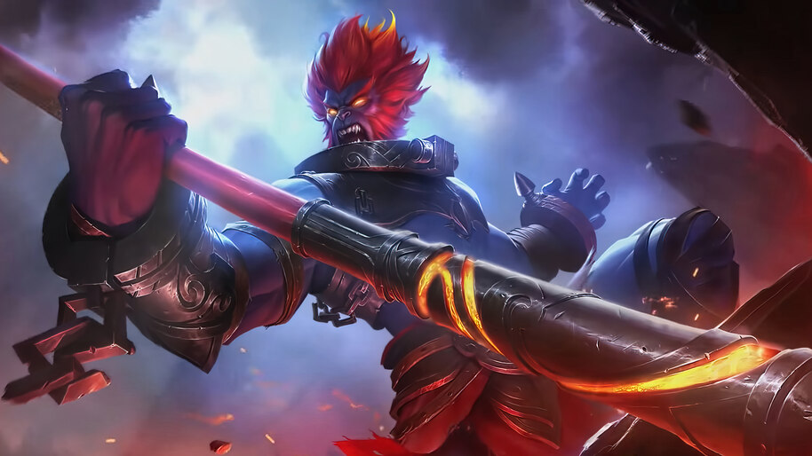 Sun Simian Curse MLBB Game 4K #6911a Wallpaper PC Desktop