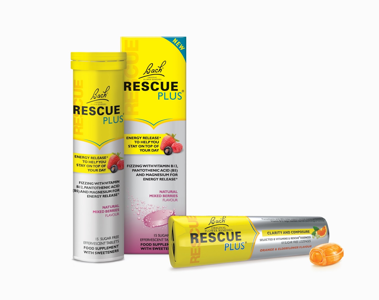 Rescue Plus Effervescent – Packaging Of The World