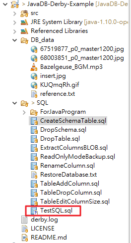 放棄思考: Eclipse 上使用 Java DB ( Apache Derby ) (PART 1 / 3 )